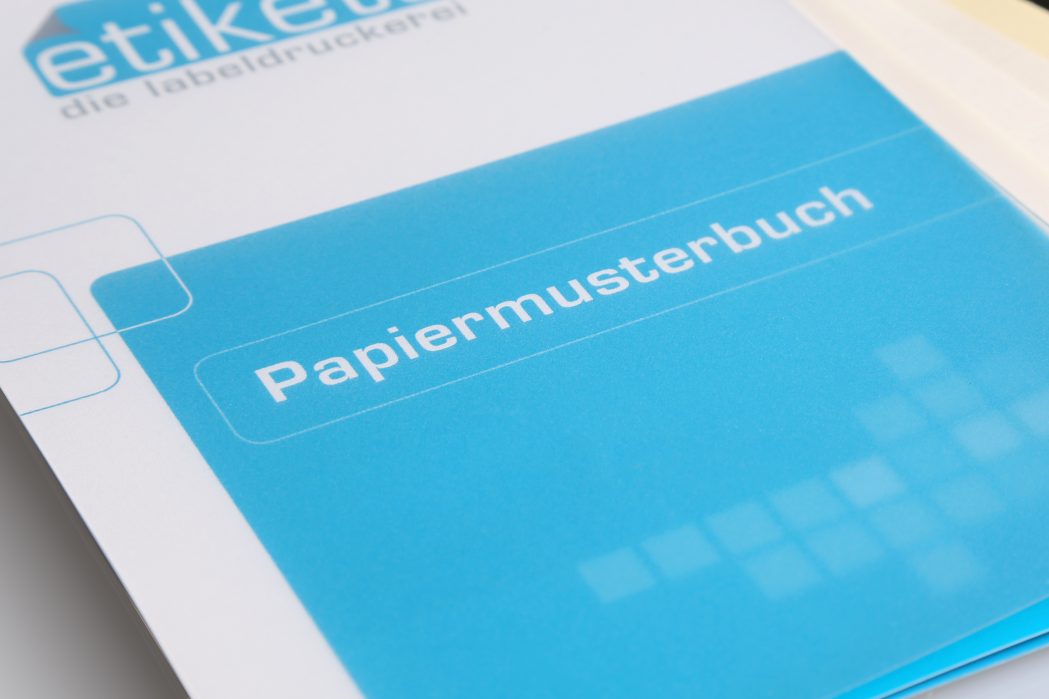 Musterbuch zur Inspiration | kostenfrei bestellen | etikett.de